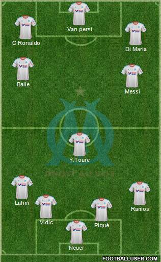 Olympique de Marseille Formation 2013 | FootballUser.com