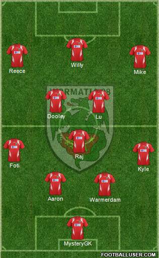 VfR Wormatia Worms Formation 2013 | FootballUser.com