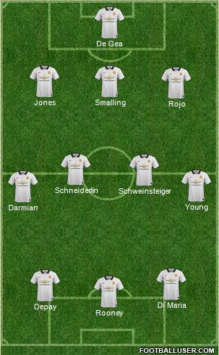 Man Utd XI: FIVE ways LVG's side could line up in 2015/16
