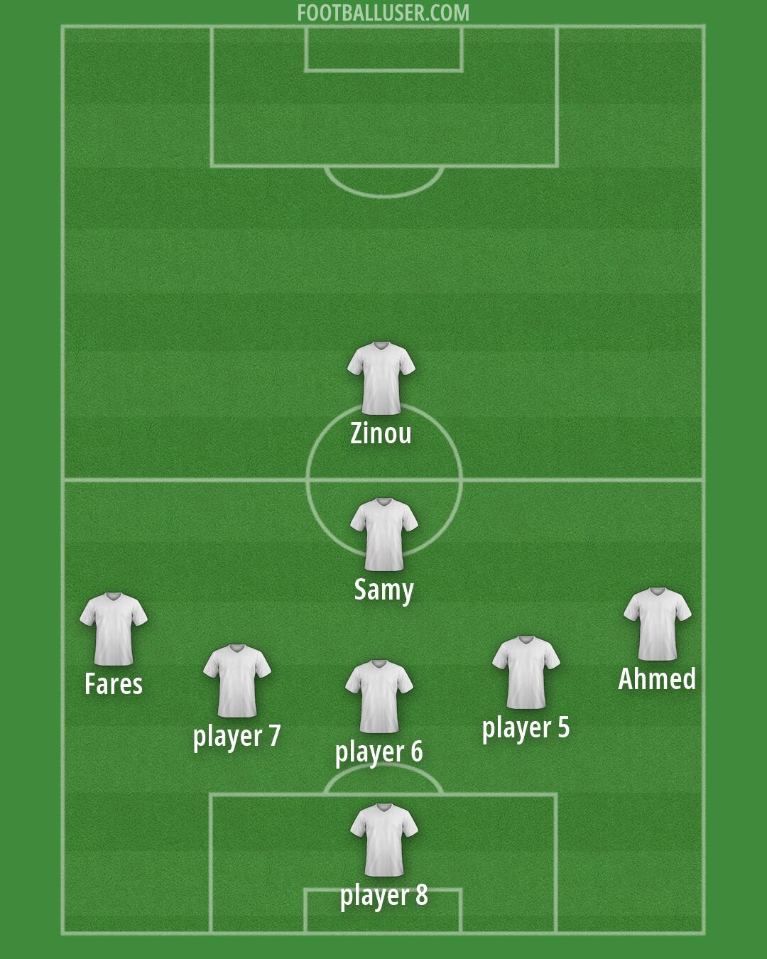 Custom Team Formation 2025 | FootballUser.com